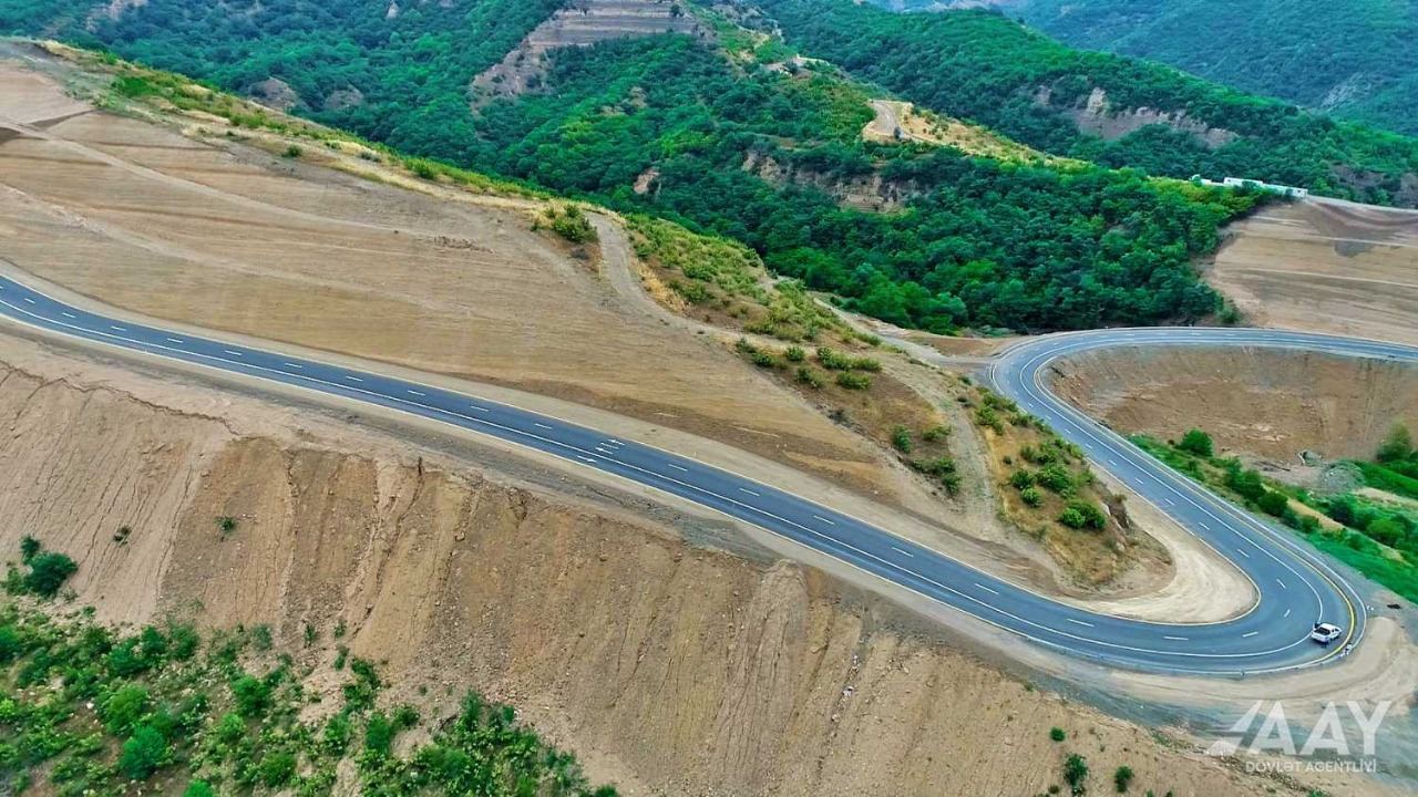 Construction of New Highway Bypassing Azerbaijan's Lachin City Completed